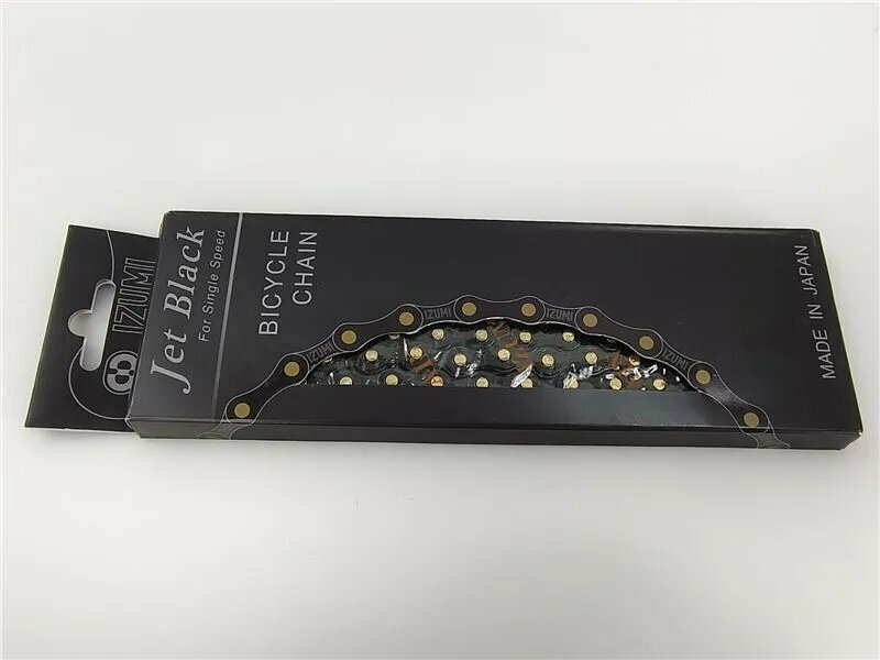 Цепь велосипедная izumi JET, японская односкоростная цепь с фиксированной передачей, 1/2*1/8 * 100л