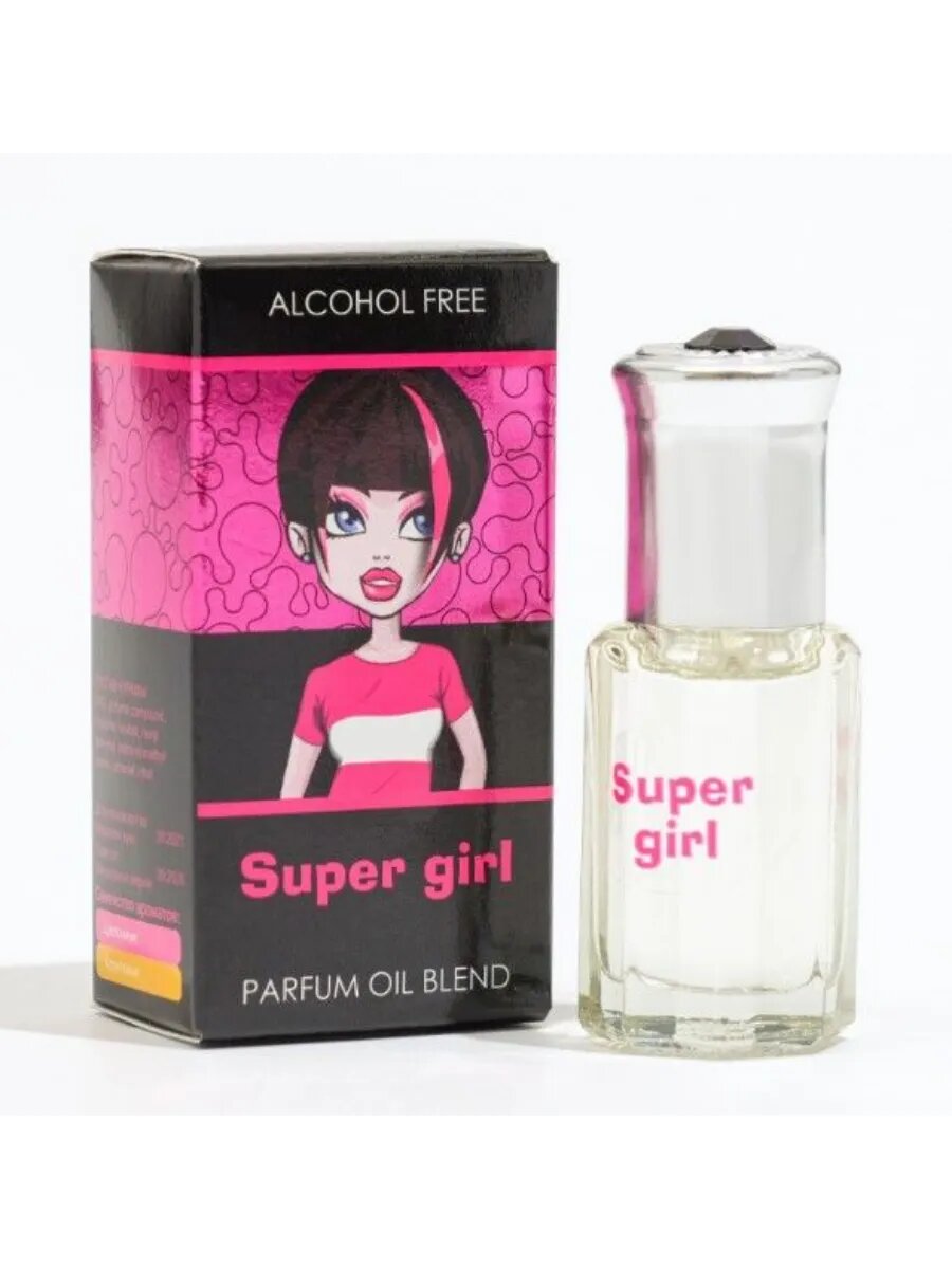 Масло парфюмированное Kiss Me 34 SUPER GIRL 6ml (аромат Esc Taj Sunset) для женщин