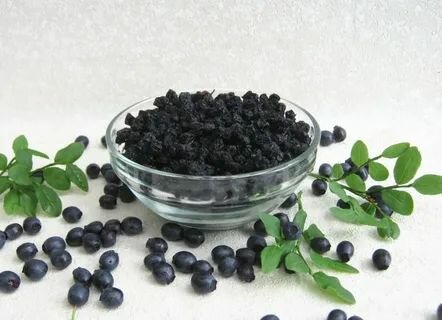 Ягоды черники 1000 гр без сахара