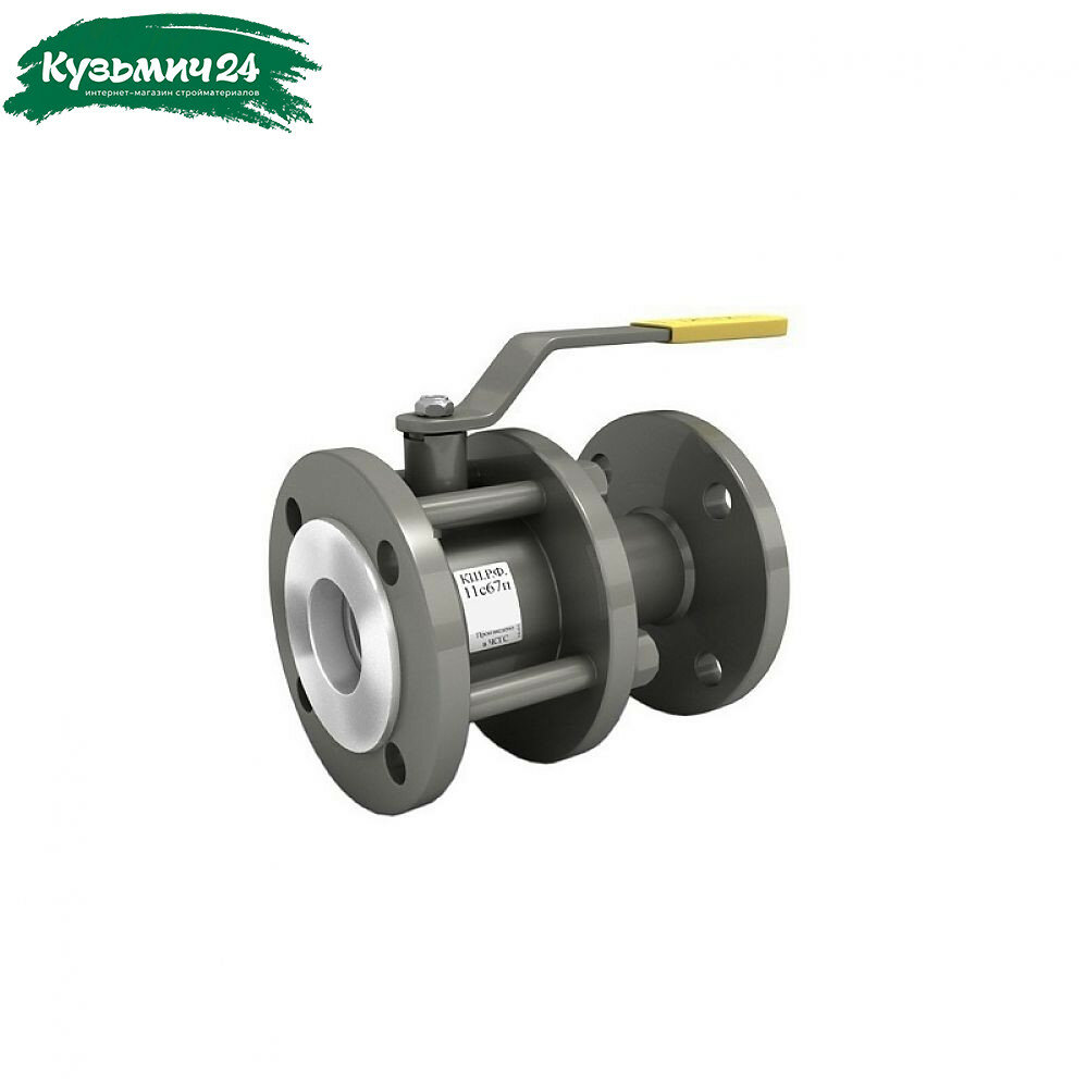 Кран шаровой LD кшрф DN80 PN 16 11с67п стандартнопроходной, 1 шт.