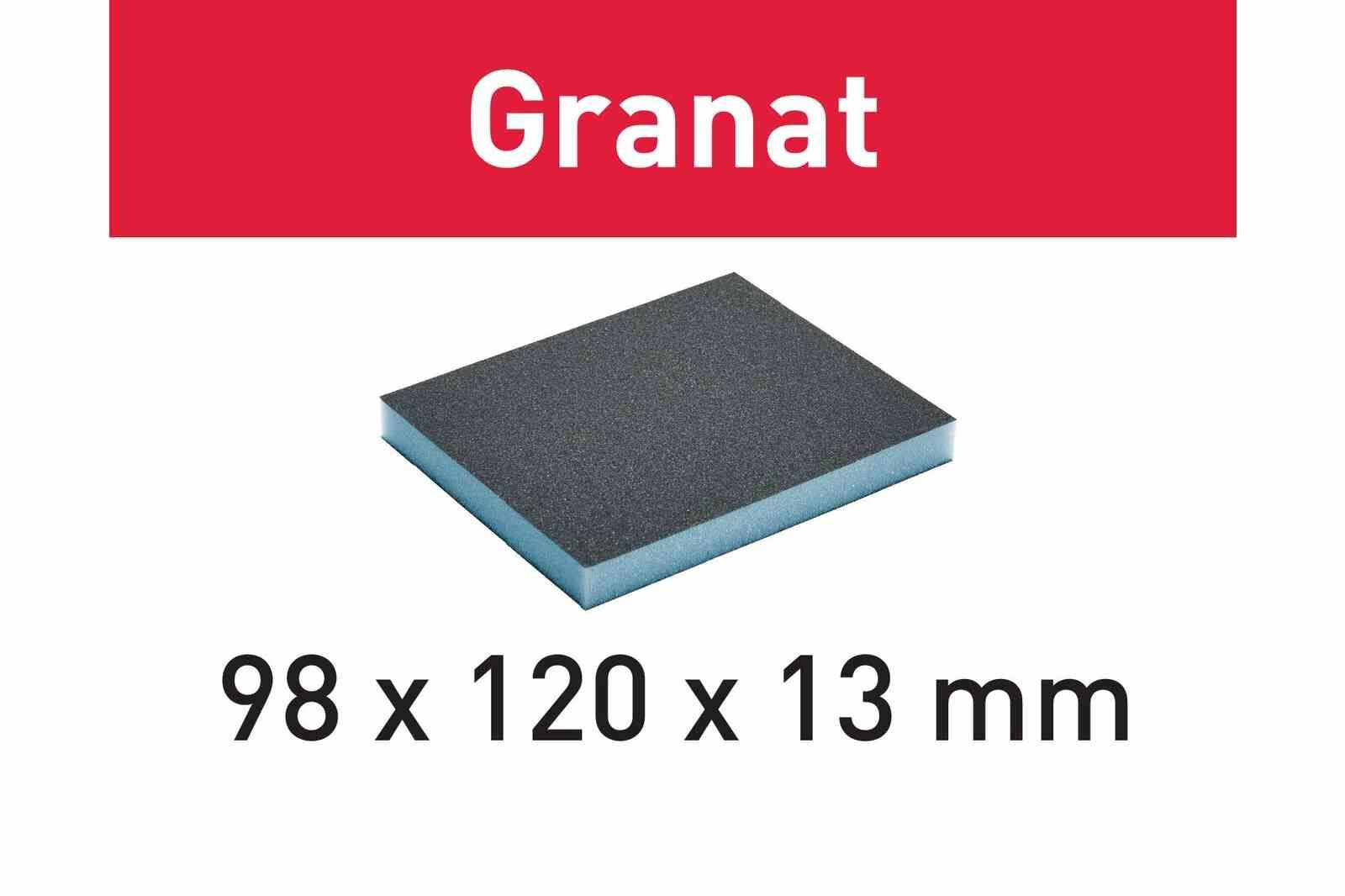Губка шлифовальная Festool Granat 220. компл. из 6 шт. 69x98x26 P220 GR/6 201083
