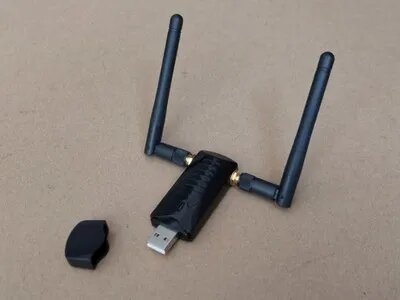 Беспроводная сетевая карта RT5572 2.4/5G для настольных компьютеров no base