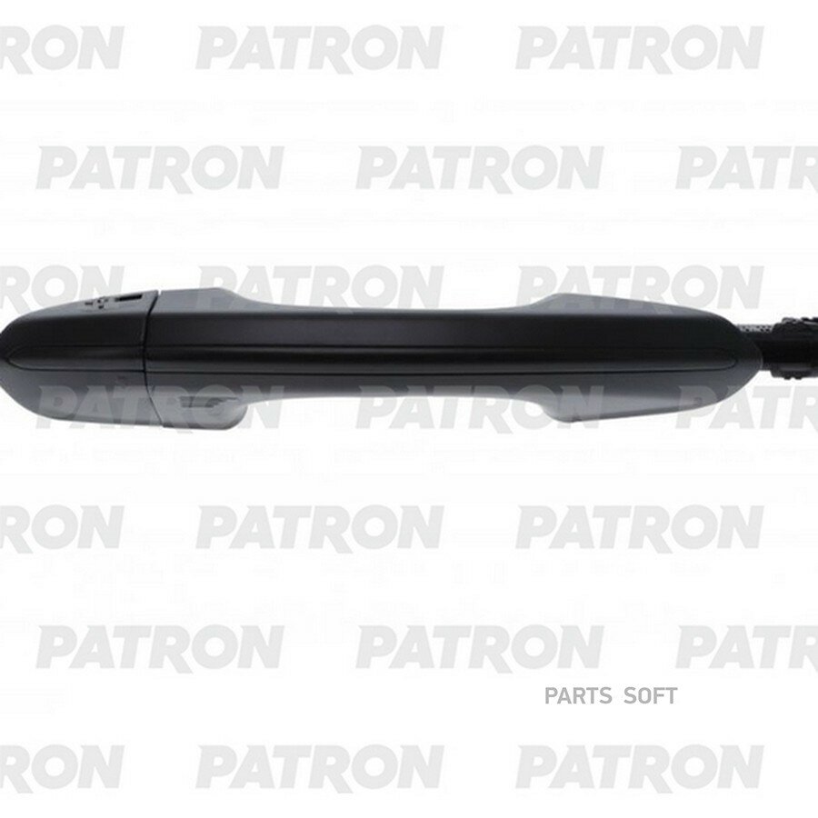 Ручка наружная двери передн лев Ford Fusion 2013-C (USA Type), Galaxy 2016-C, Mondeo 2015-C, S-Max 2016-C (черн) от официального дистрибьютора, PATRON, артикул P200273L