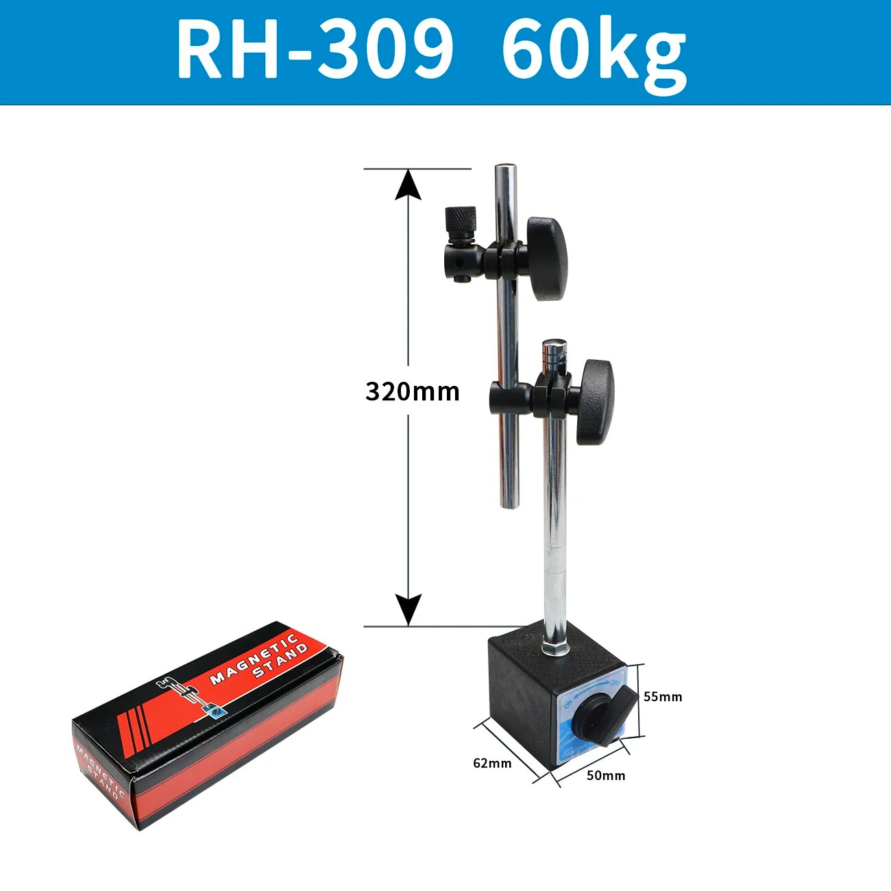 Магнитная подставка RH-309 60KG для индикатора