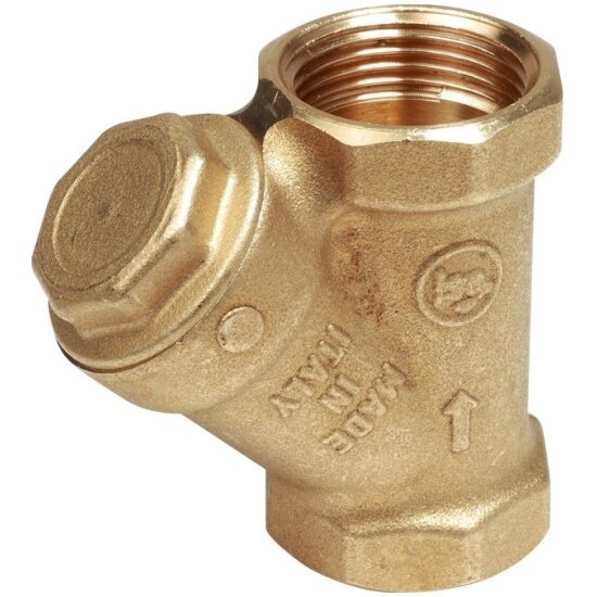 Фильтр грубой очистки Giacomini R74A, 3/4", В, PN, бар-16, T°C -110, латунь