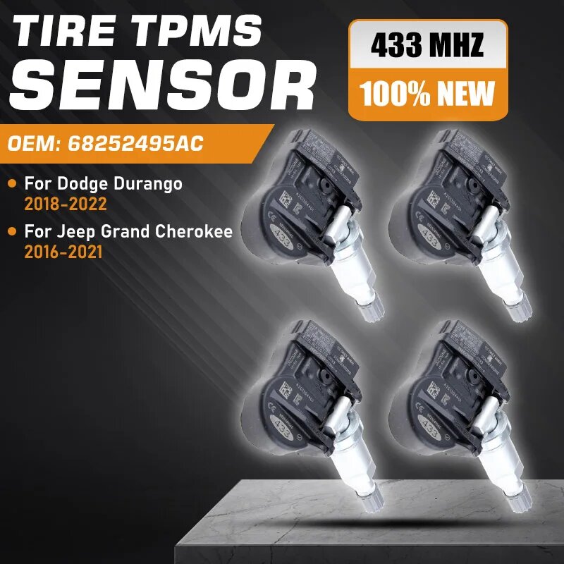 Датчик TPMS Jeep Grand Cherokee WK2 2016-2021, Dodge Durango 2018-2022, 68252