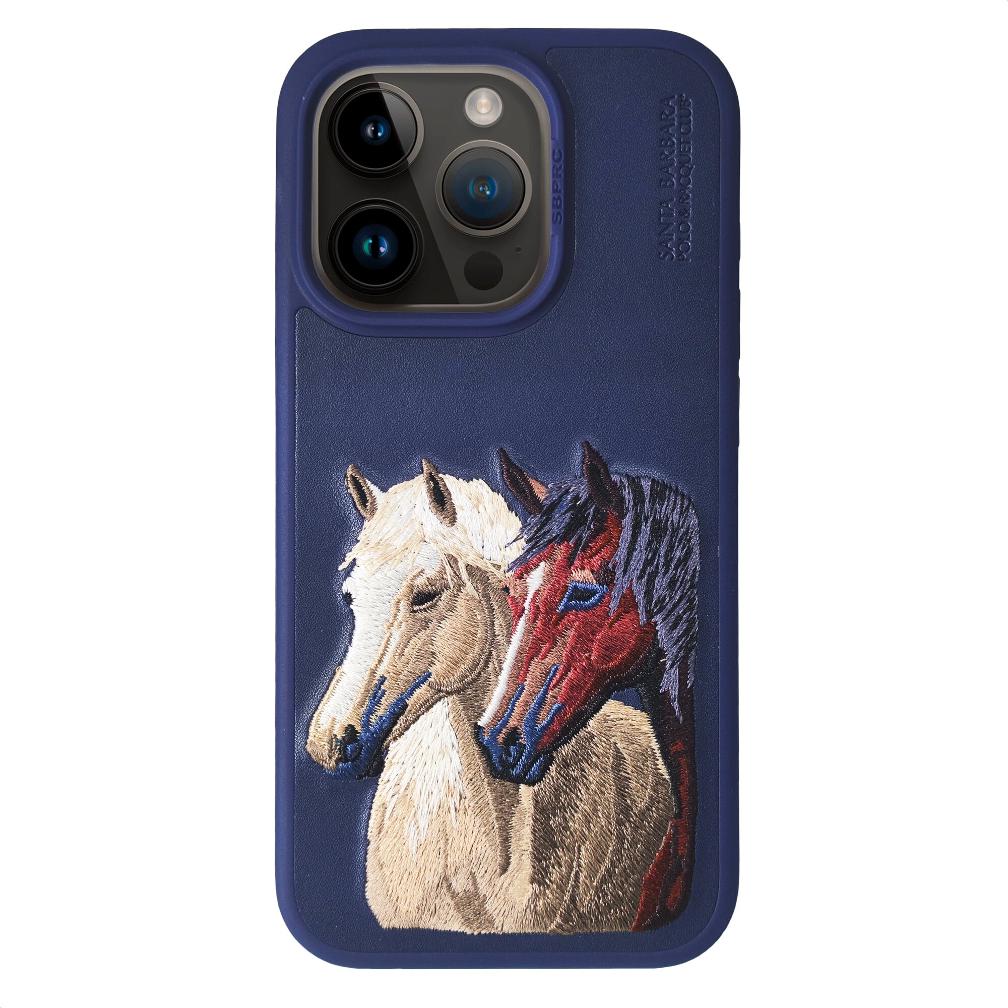 Кожаный чехол для телефона с объемной вышивкой, премиум-качество, подходит для iPhone 15/16 Plus/Pro/Pro Max, модный