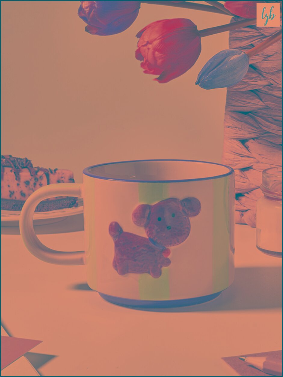 Эксклюзивная кружка DB HOMME Pinterest 300 мл, керамическая, с дизайнерским принтом для СВЧ