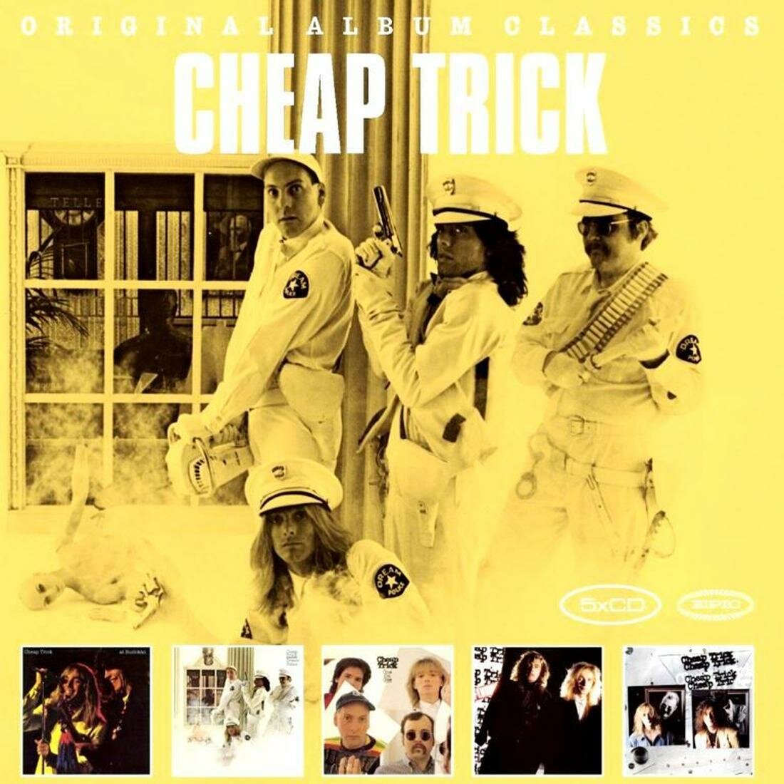 Cheap Trick - Original Album Classics (5CD), 2011, Sony, Диск Музыкальный