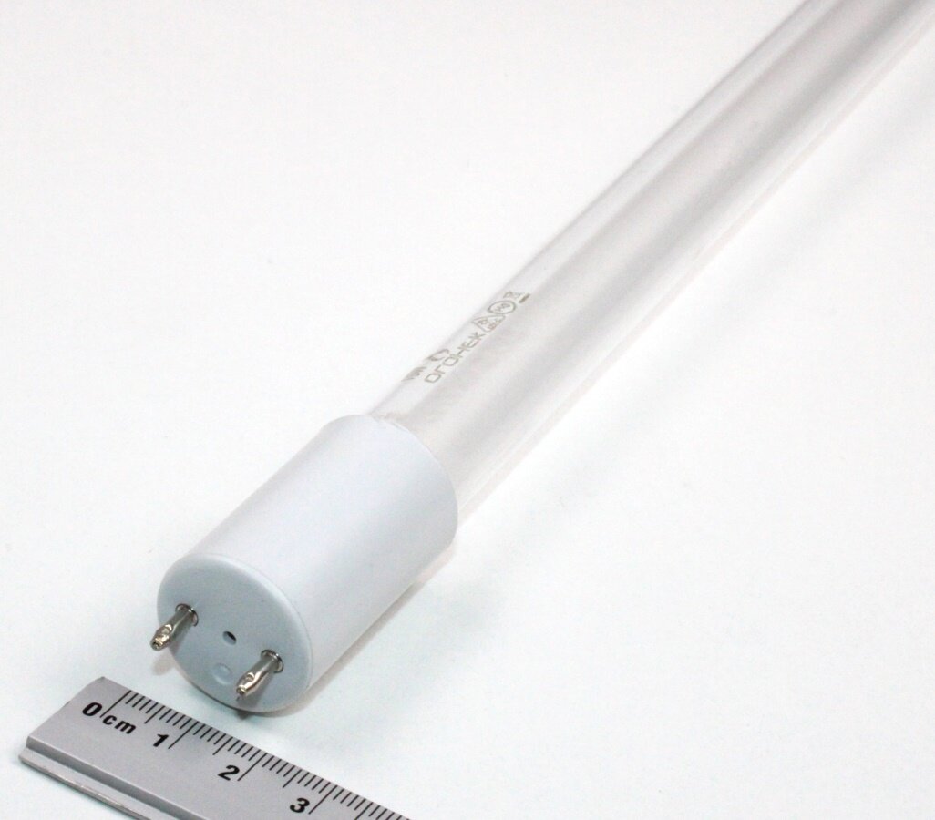 Лампа бактерицидная T8 Огонек OG-LDP14 УФ+Озон (254нм, 15Вт, 46см)