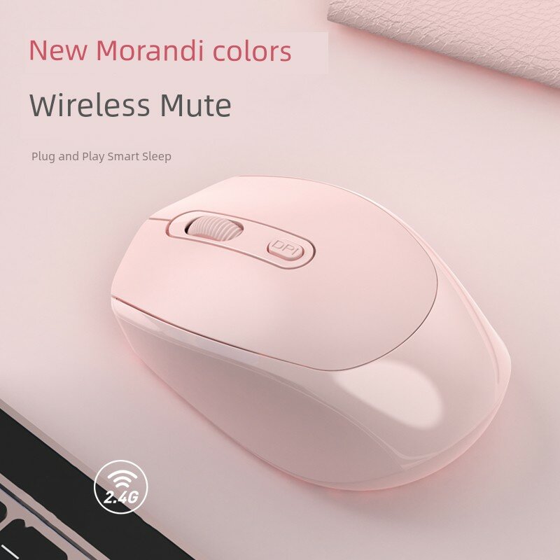 Проводная мышь для девочек с интерфейсом Type-C USB подходит для ноутбуков, планшетов и мобильных телефонов Apple,