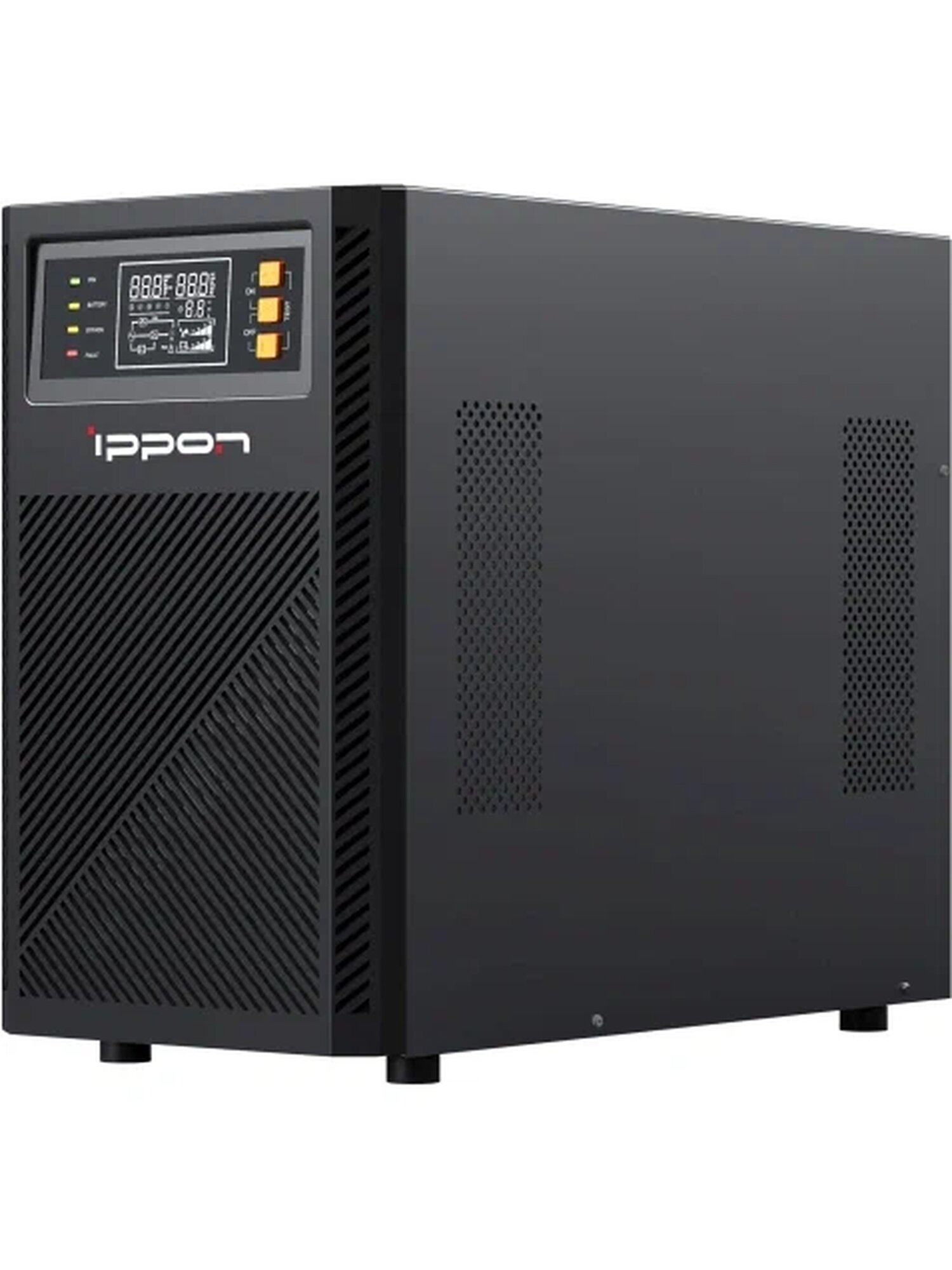 ИБП Ippon Innova TA 2000, защита от перегрузки, двойное преобразование, черный