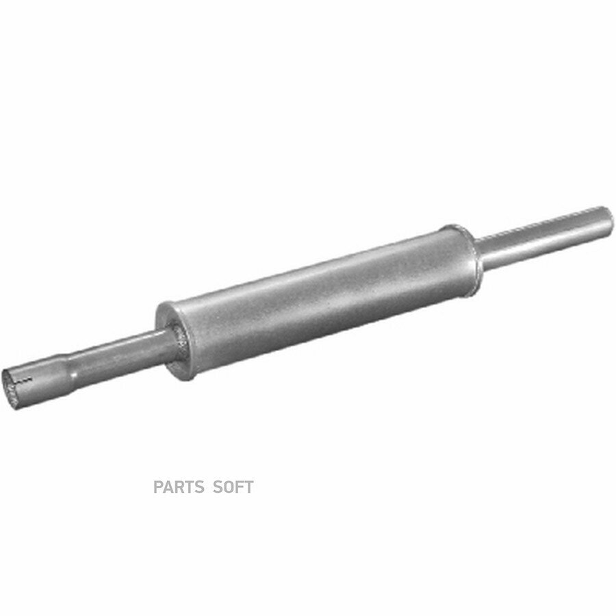 Глушитель сред. часть VW GOLF II R.83-91/GOLF III от официального дистрибьютора, EDEX, артикул 3005