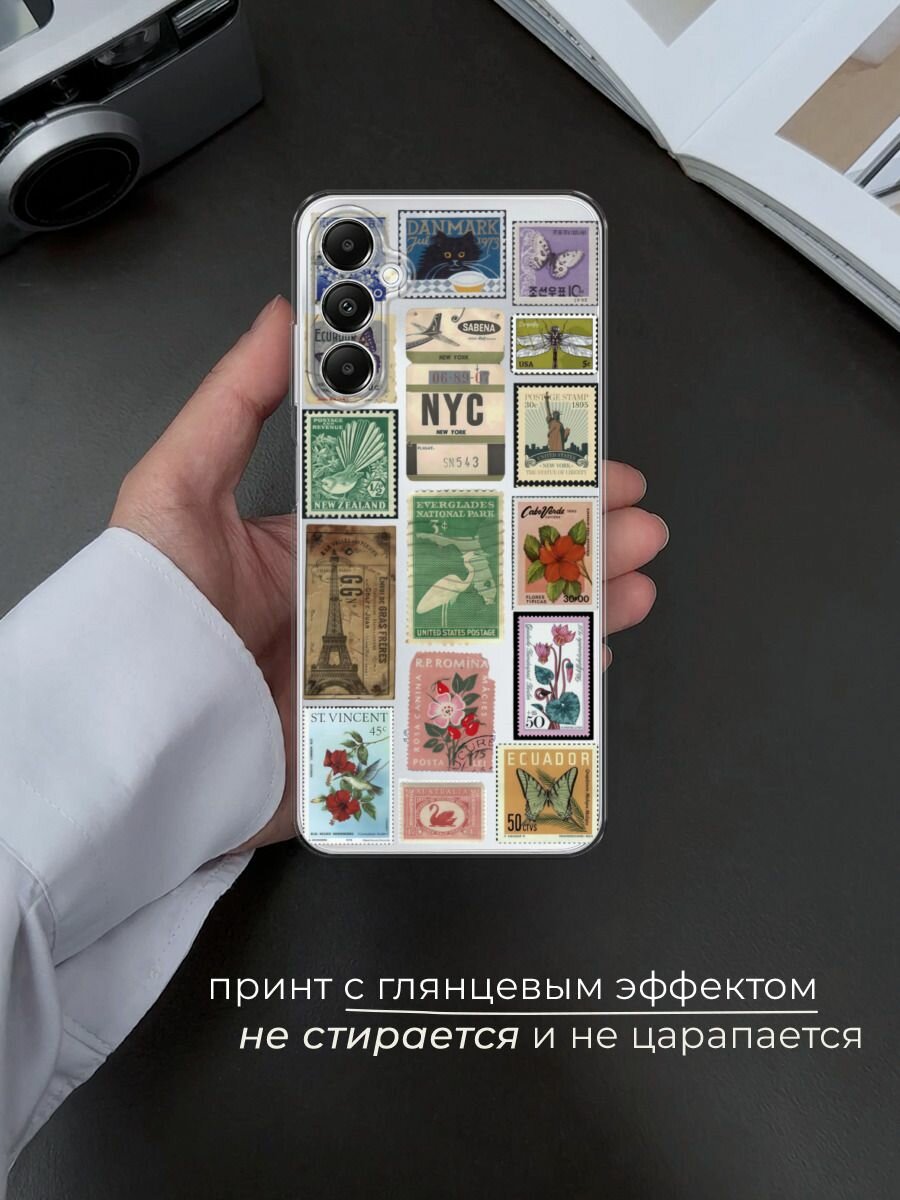 Чехол на Samsung Galaxy A05s / Самсунг Галакси A05s с принтом Марки — фото 1