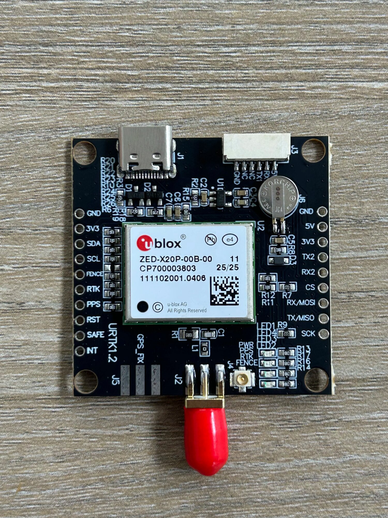 ZED-X20P-00B-00 плата для управления ESP32