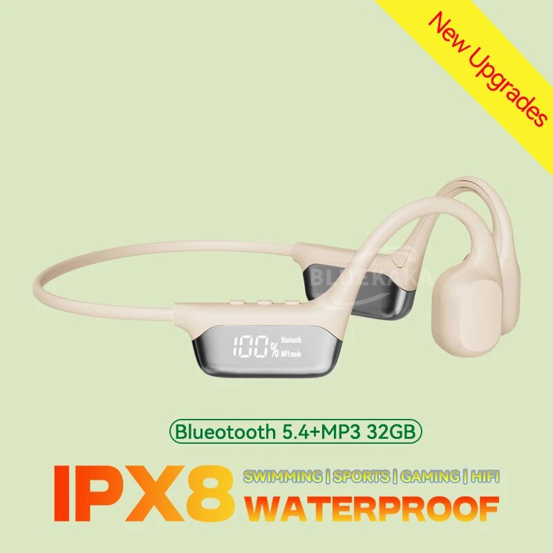Наушники костной проводимости BLUEKAKA, WarmWhite