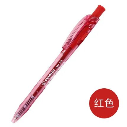 Шариковая ручка STABILO 308 цвета Красный, Красный