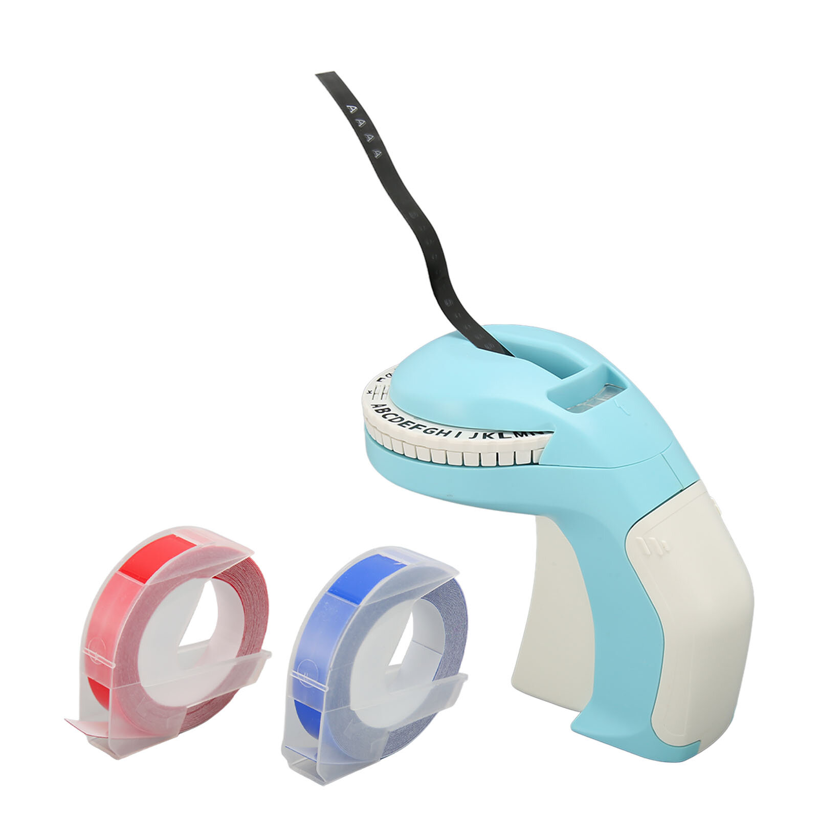 Устройство для изготовления тисненых этикеток, ручной принтер для этикеток, 600 точек на дюйм, DIY, 3D портативное устройство для изготовления тисненых этикеток, Writer, синий