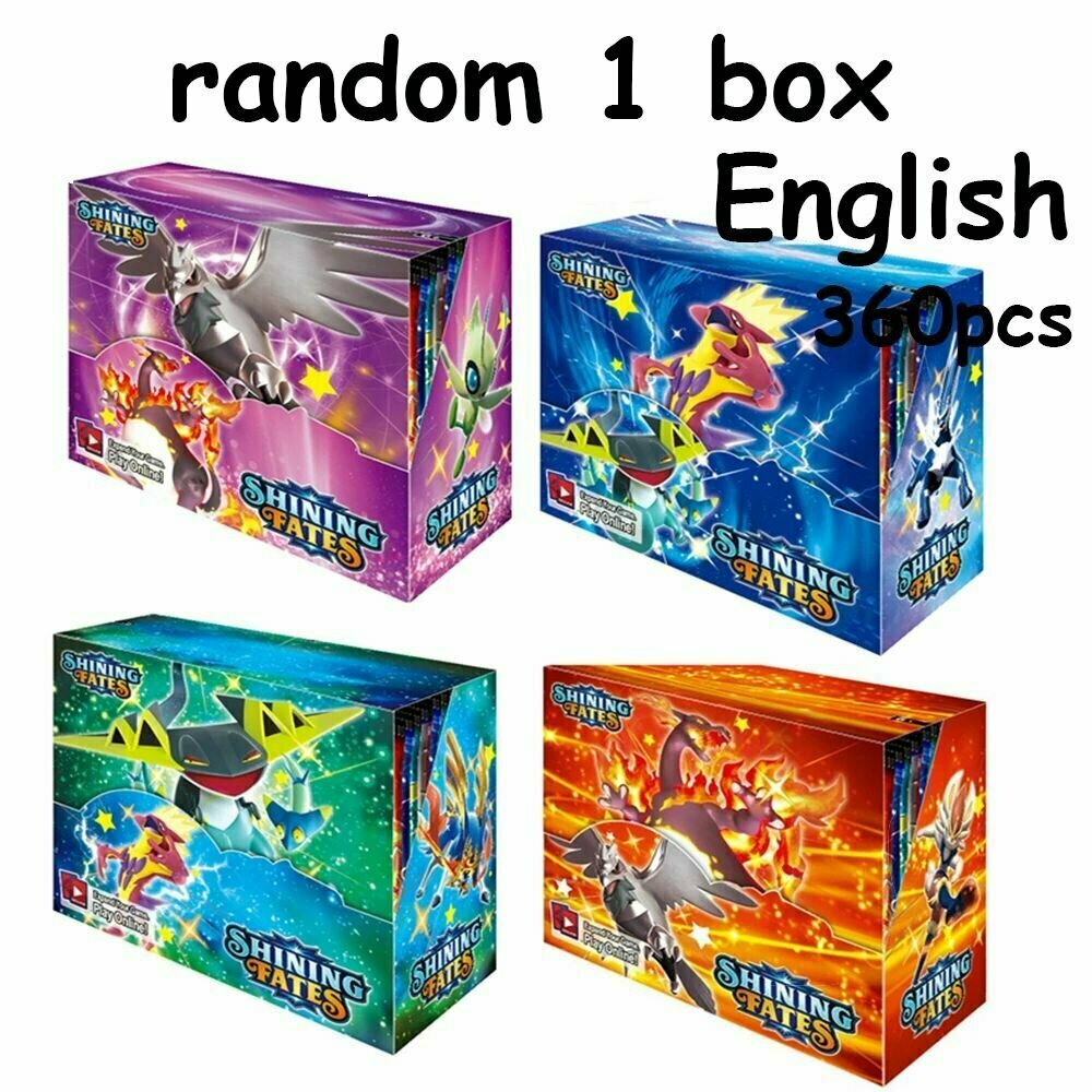 Набор карт Pok mon TCG: Silver Tempest, Obsidian Flames, Paradox Rift, коллекционная карточная игра для детей