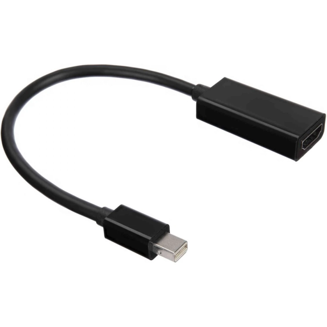 ACD Кабель-адаптер ACD-DAMHF-01B mDP-HDMI, Golden Plated, 20m/19f, Черный, 0.2м (742569)