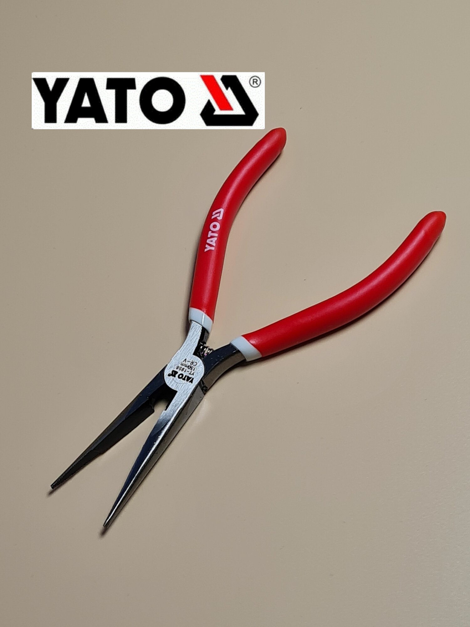 Плоскогубцы удлиненные прямые Yato 150 мм арт. YT-1956