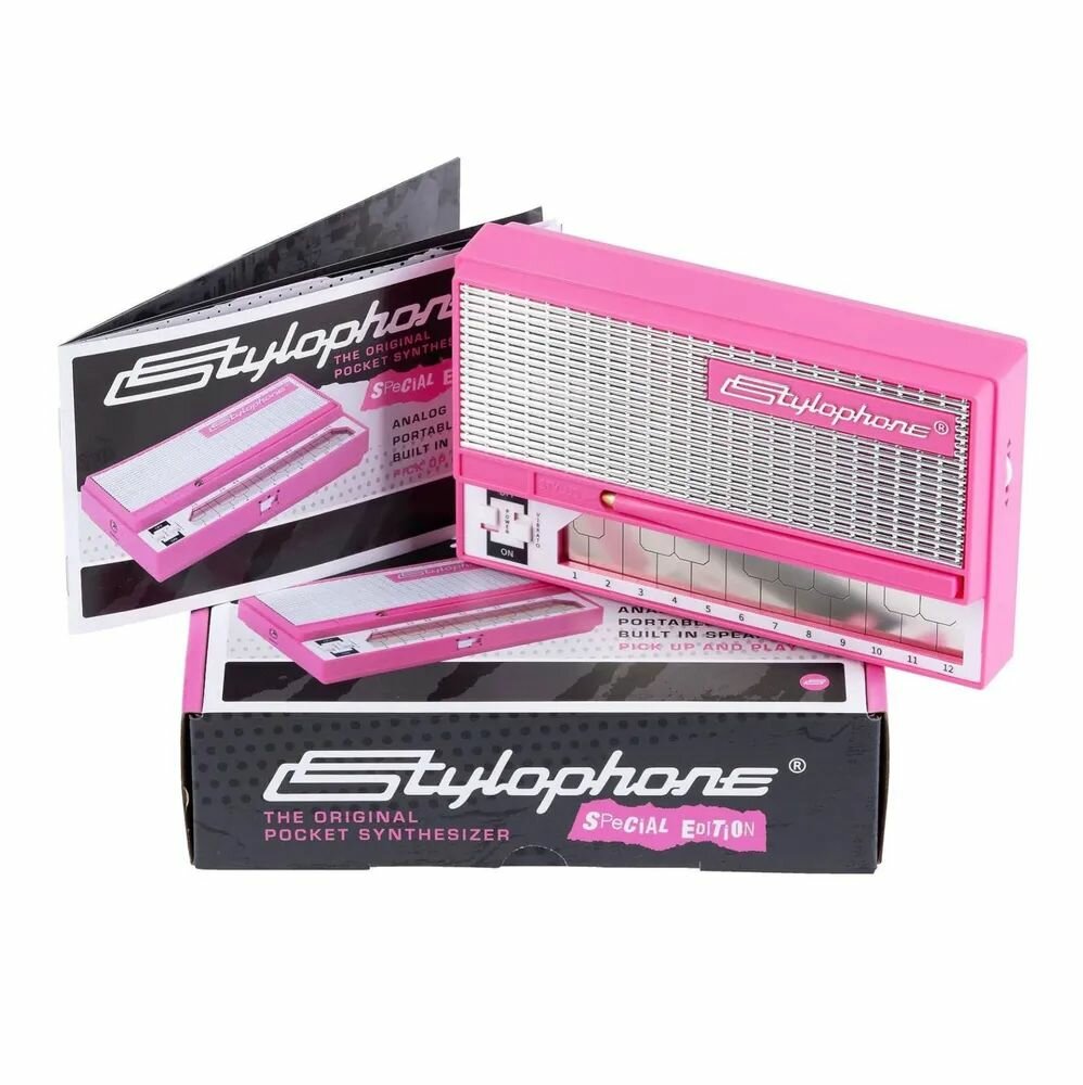 Аналоговый синтезатор Dubreq Stylophone S1/Розовое специальное издание