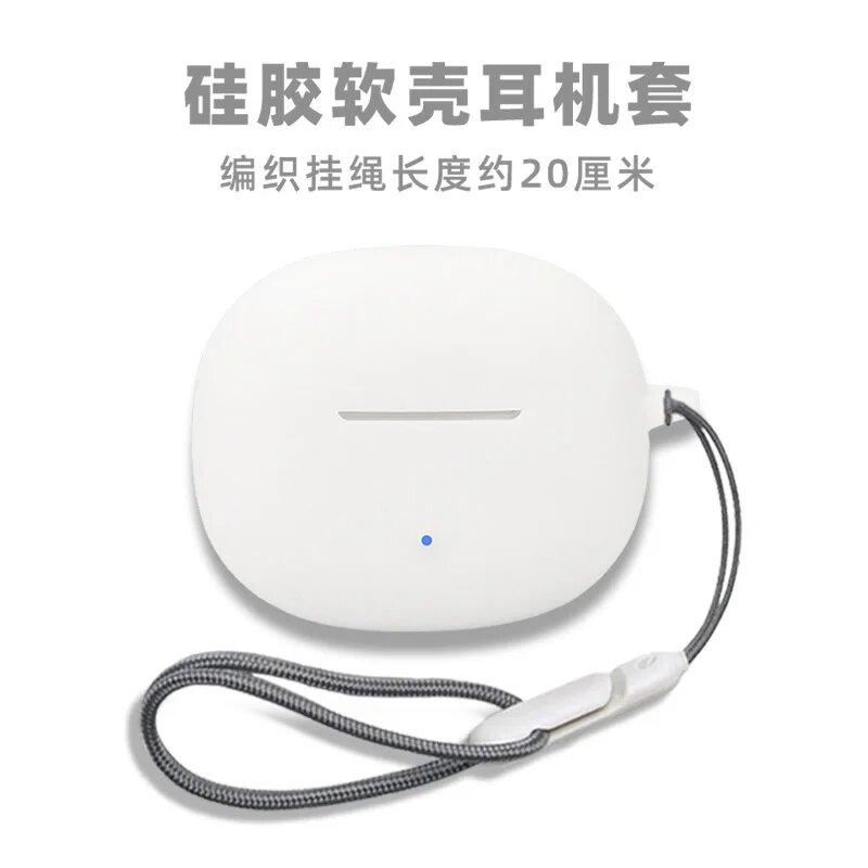 Чехол для Sanag S6S S7S S8S, мультяшный силиконовый мягкий корпус, аксессуары для беспроводных наушников, противоударный чехол, защитный рукав, принципиально