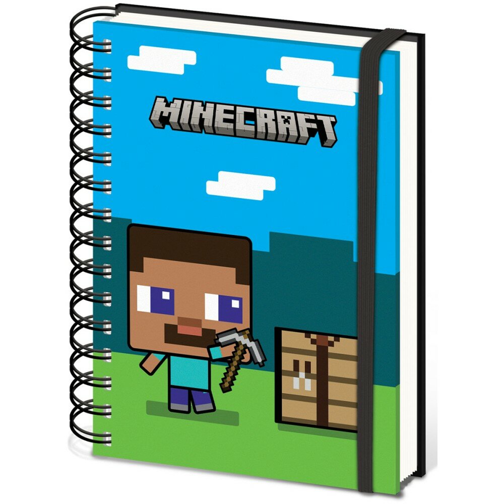 Блокнот Pyramid Minecraft Chibi Steve SR2404681 (2B3D-1F54-280)