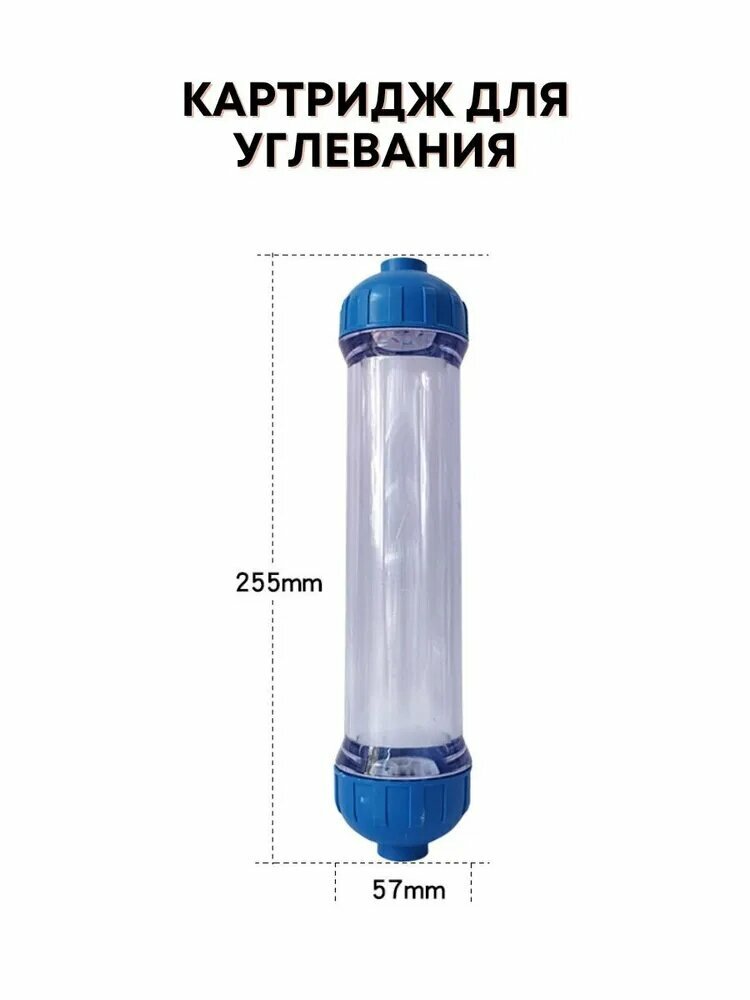 Картридж для углевания, фильтр для самогона