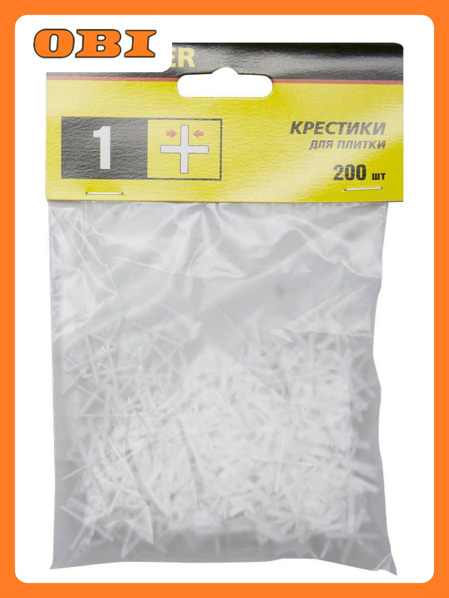 STAYER 1мм крестики для плитки, 200шт