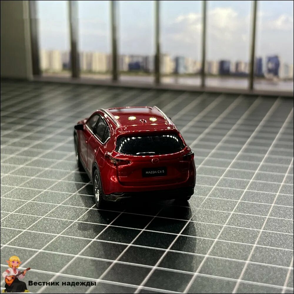 Эксклюзивная коллекционная модель Mazda CX5 масштаба 1:64 из металла，（Рекомендуемые качественные продукты）