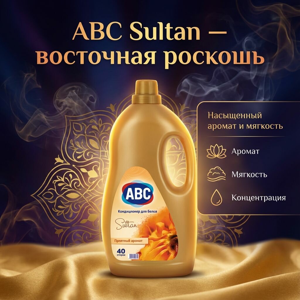 Кондиционер для белья Sultan 4л