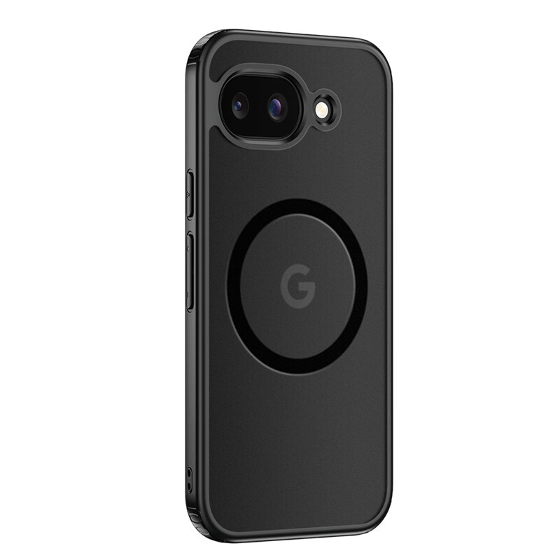 Чехол Для Google Pixel 10A/Гугл Пиксель 10A, soft touch, чехол-кардиомонитор, поликарбонат (PC), защита камеры, ударопрочный, усиленные углы, Google, Google Pixel 10A, black,