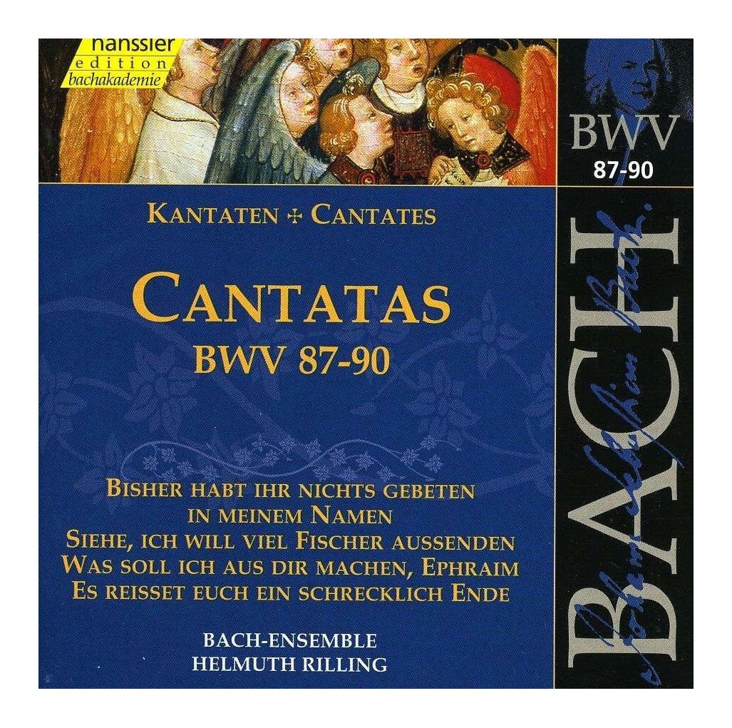 Диск Johann Sebastian Bach (1685-1750) - Die vollst ndige Bach-Edition Vol.28 (Kantaten BWV 87-90) (1 CD)
