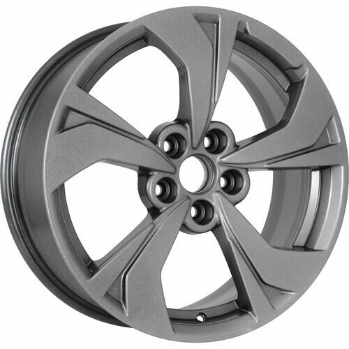 Колесный литой диск KHOMEN KHW1724 (JAC J7) R17x7 5x114.3 ET48 CB67.1 Gray