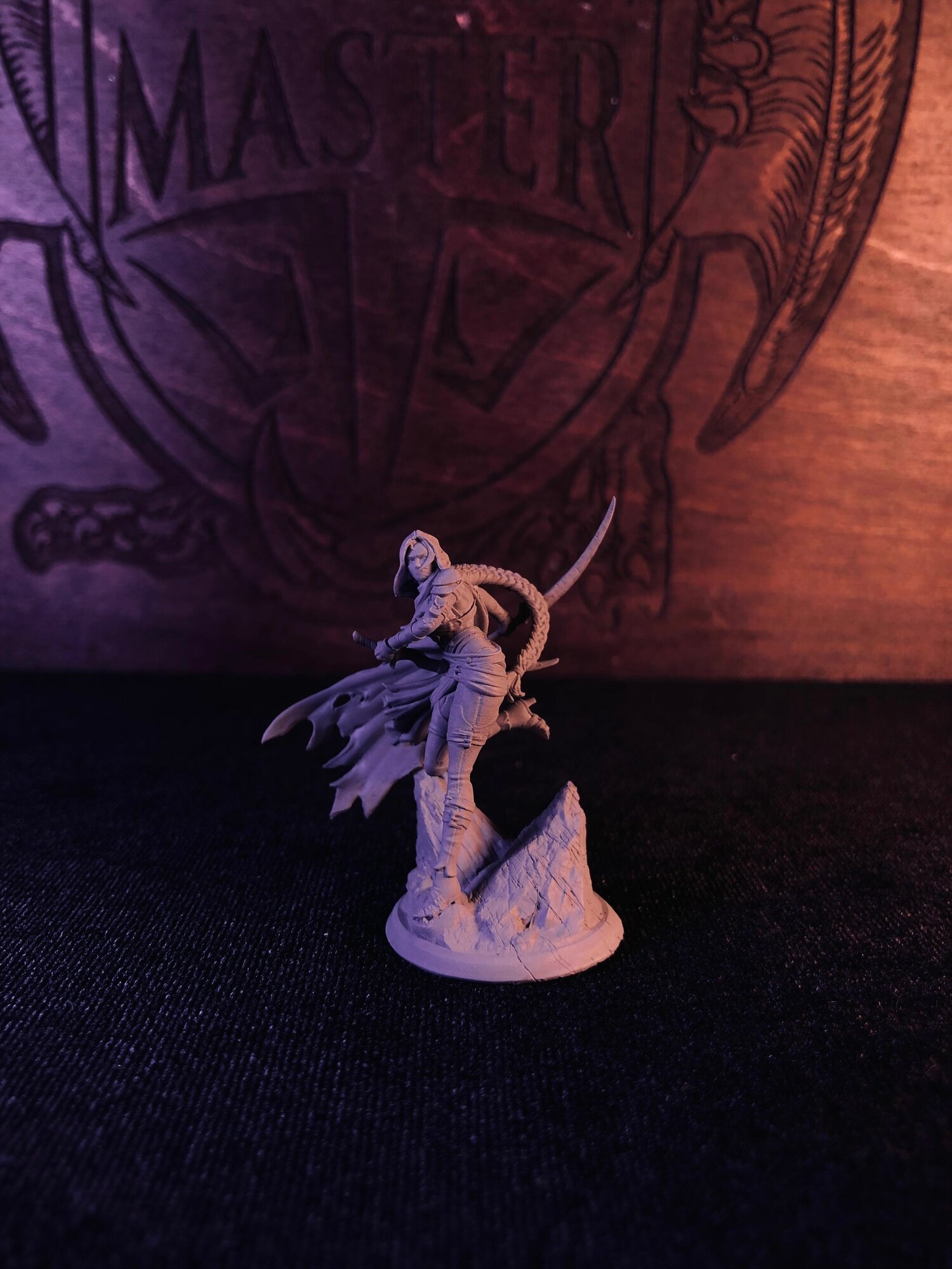 Легендарный ассасин - Миниатюра для настольных игр DnD, ДнД, Dungeons & Dragons, Pathfinder.