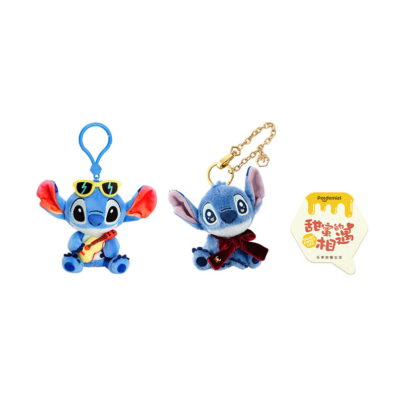 POTDEMIEL X Disney Lilo Stitch Любовь Большая Синяя Кукла Подвеска Мягкая Игрушка 11см 25см 35см Длина Тела