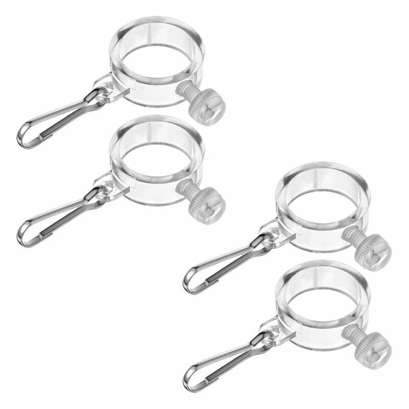 4 шт. акриловых клипс для флага без запутывания