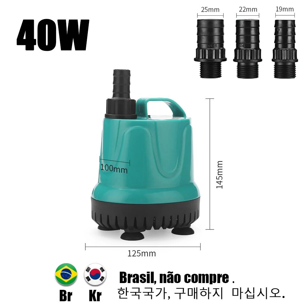 Погружной насос 40W, 220V, 1500LH