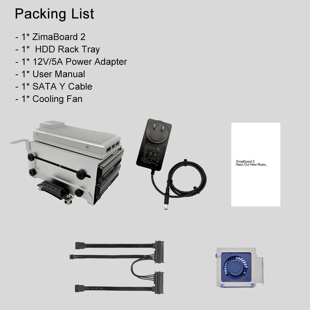 Smartfly ZimaBoard 2 мини-сервер