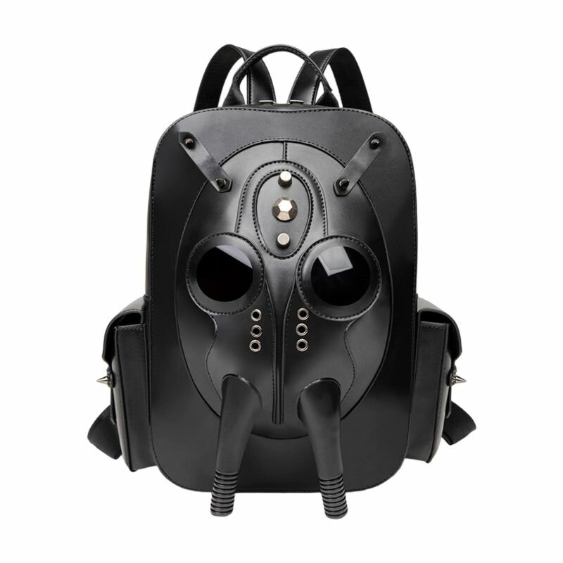 Готический панк рюкзак с ксеноморфом, для мужчин и женщин, уникальный 3D дизайн