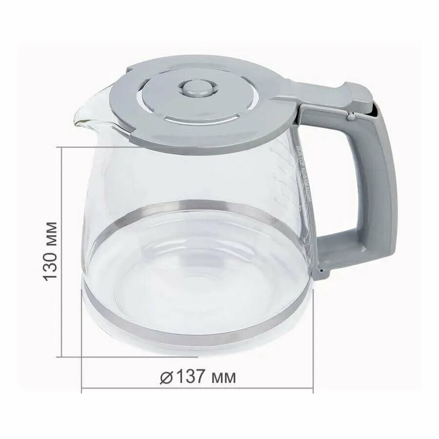 00658595 Колба для кофеварок BSH TKA3A011, TKA3A014, TKA3A031, TKA3A034