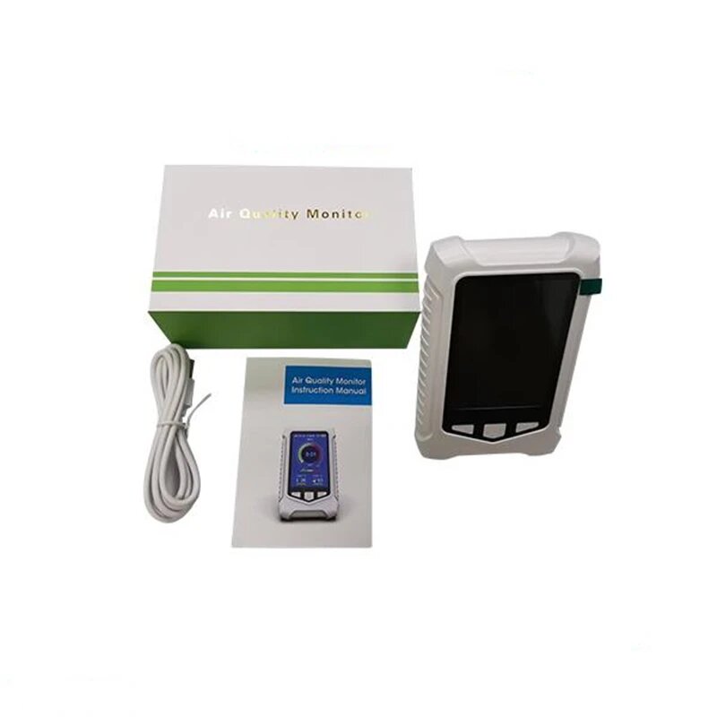 Ручной детектор аммиака 0-50PPM обнаружения аммиака. Можно измерять температуру и влажности. Удобный детектор газа