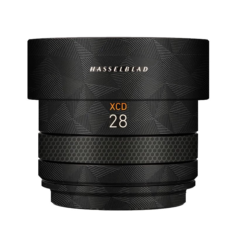 Защитная пленка для объектива Hasselblad XCD 28mm PF4 с полным покрытием, черный с узором «Северный треугольник»