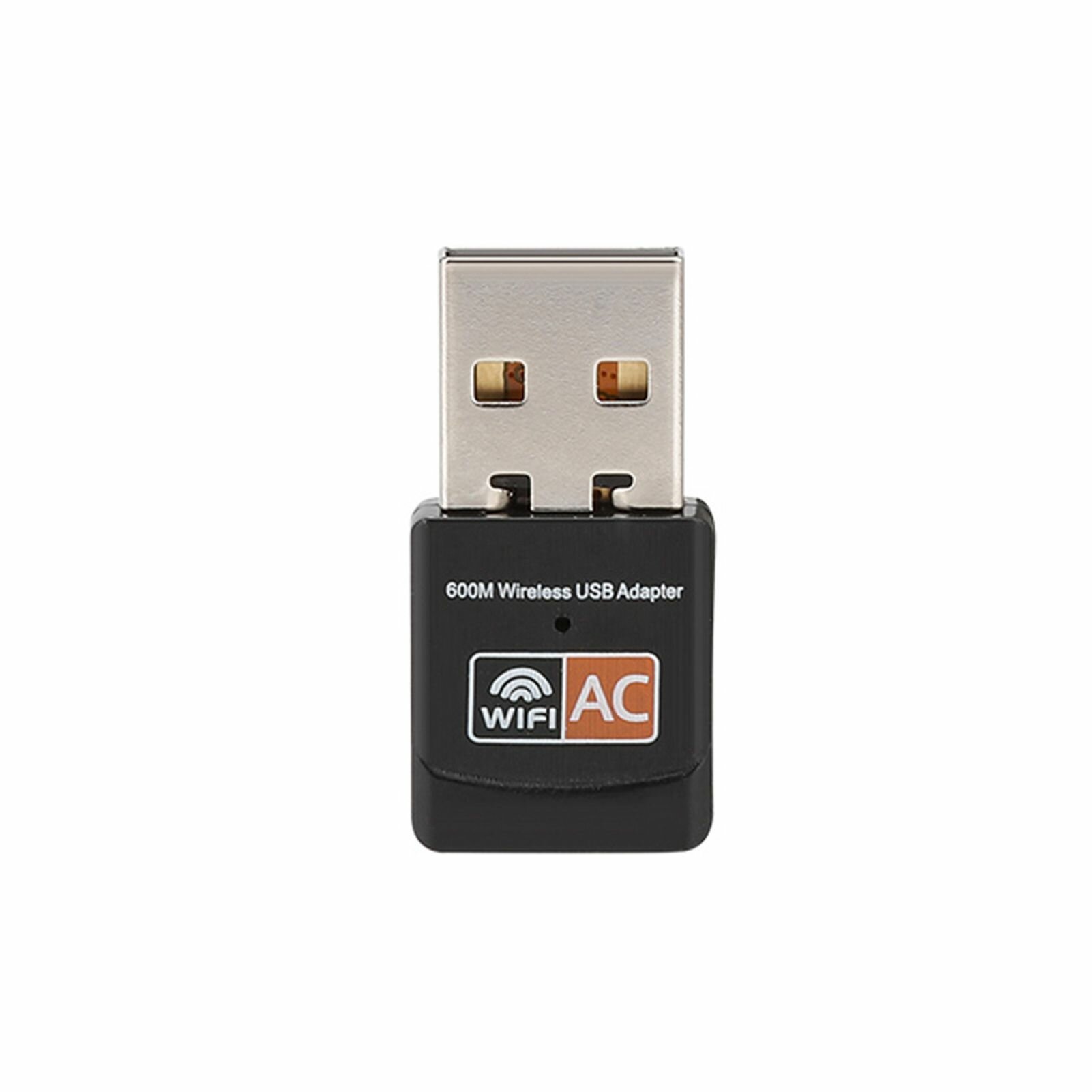 Двухдиапазонный USB WiFi адаптер 802.11AC 600 Мбит/с, беспроводная сетевая карта со встроенной печатной антенной, высокоскоростное и стабильное соединение