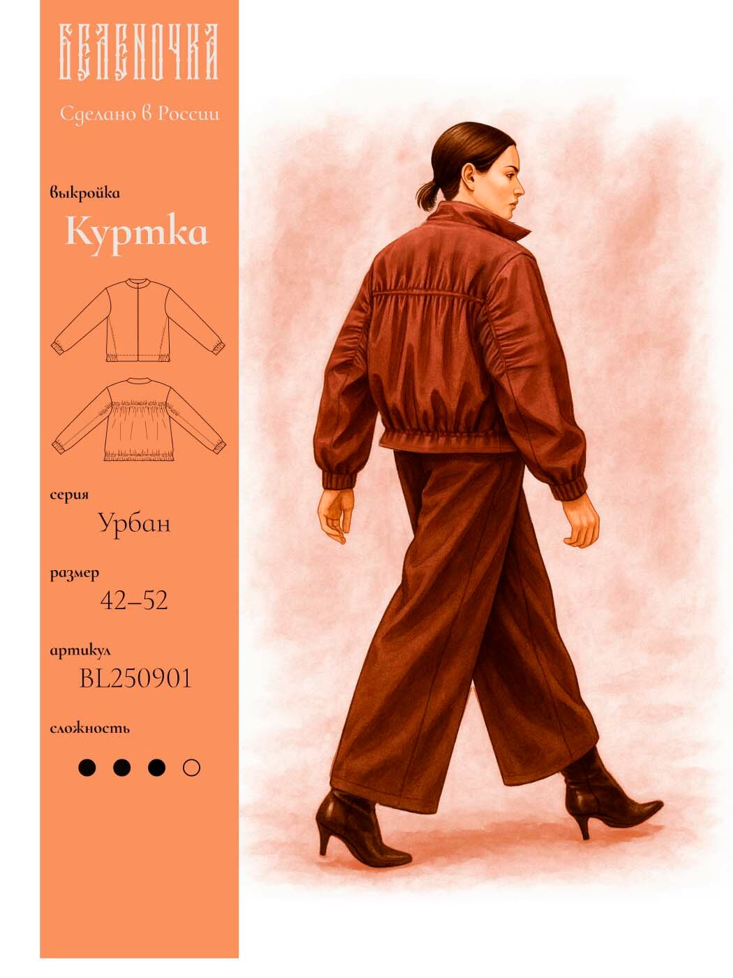 Выкройка куртки