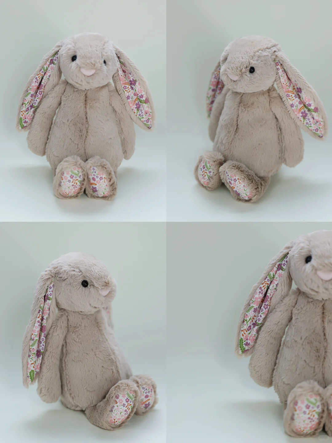 Jcjellycat Высокая версия 1:1 --- Серия Shy Bonnie Rabbit Сердце Бонни Кролик Золотая этикетка Цветочный плюш