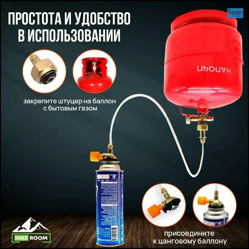 Эксклюзивный адаптер для баллонов газовых