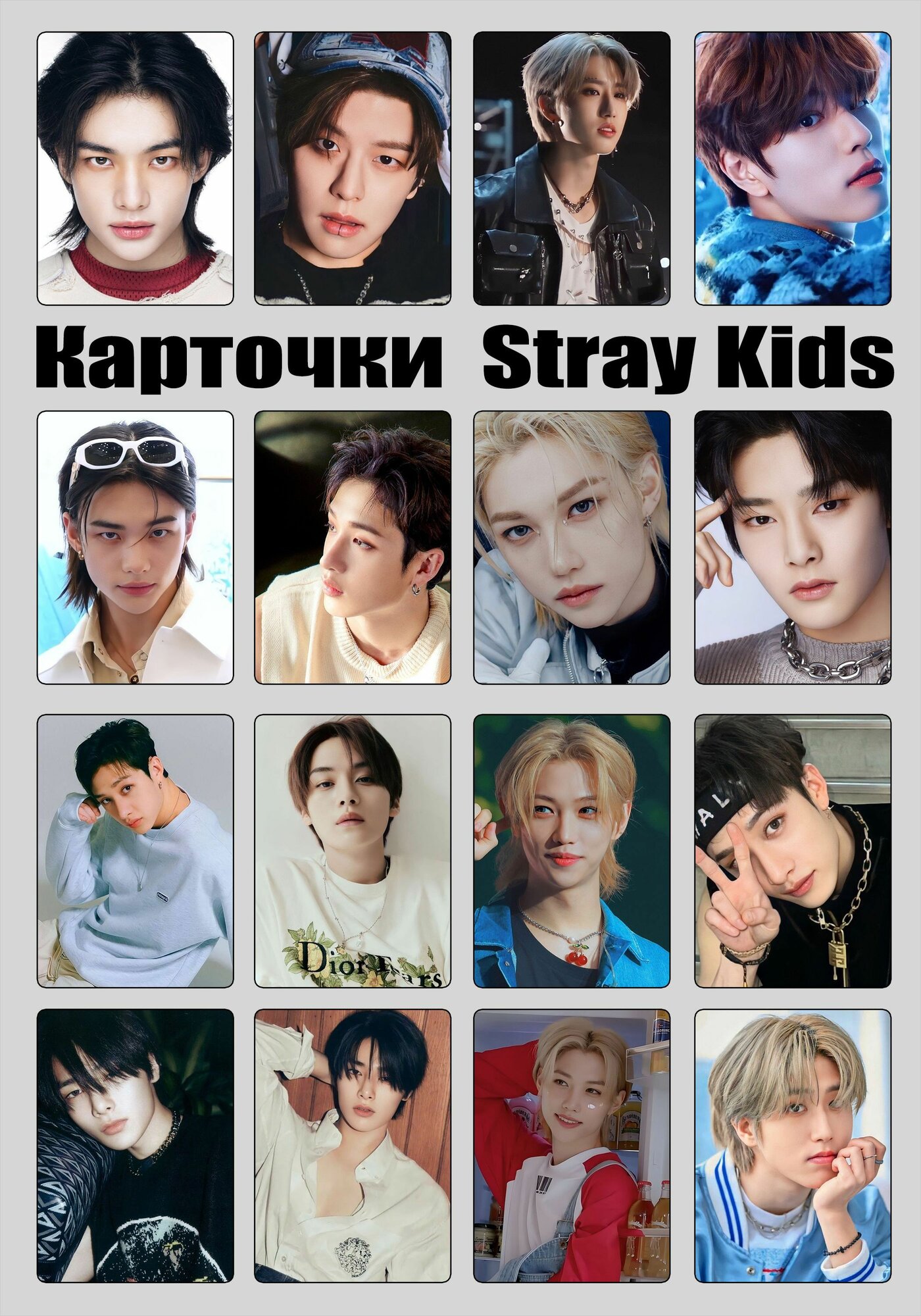 Карточки стрейкидс, Stray kids