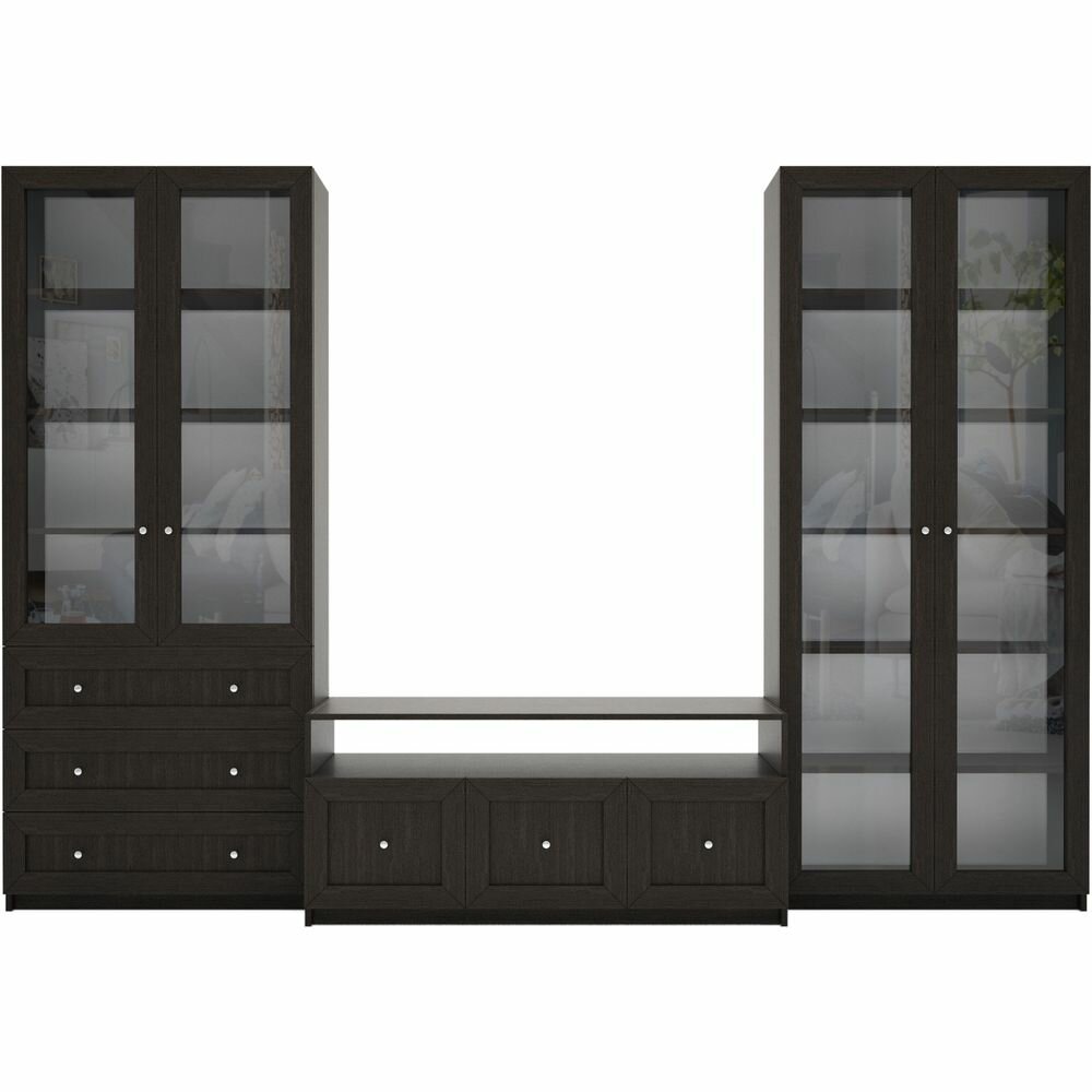 Фортуна К Стенка Билли 58 венге дизайн IKEA